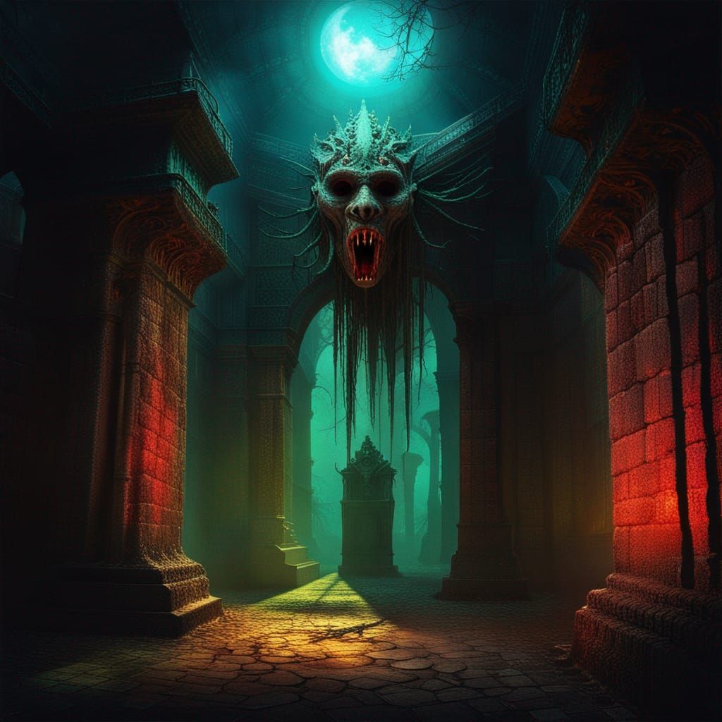 Gateway of the Cannibal - AI Generated Artwork - NightCafe Creator