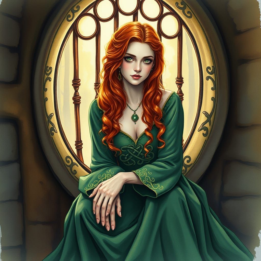 In Irish mythology, a tragic heroine (Deirdre of the Sorrows) of whom ...