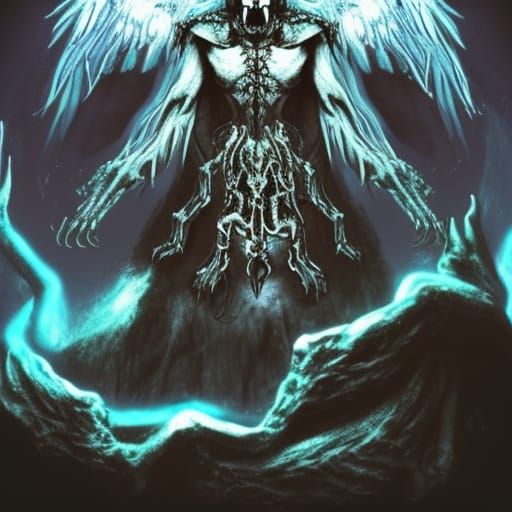 a skull of frost jackfrost lovecraft god hp angel skull yes necromancer ...