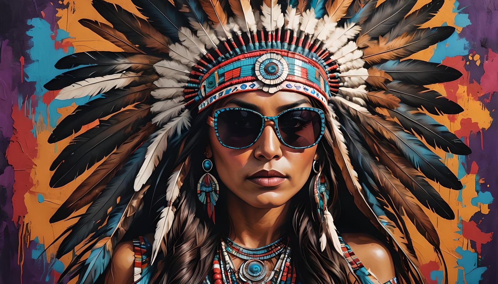 Cherokee princess or Burning Man princess? - AI Generated Artwork ...