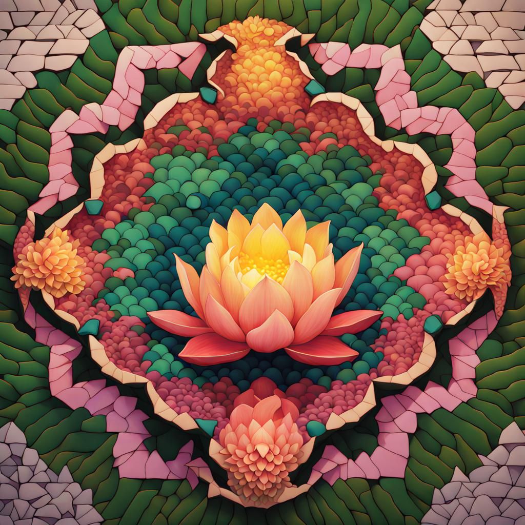 Aesthetic Lotus Eater - AI Generated Artwork - NightCafe Creator