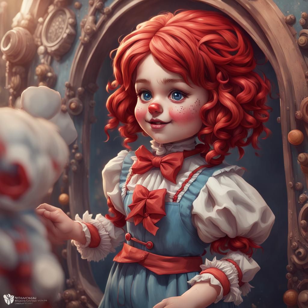 Raggedy Ann - AI Generated Artwork - NightCafe Creator