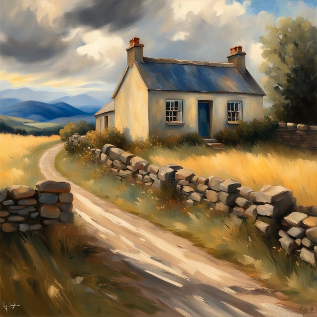 Empty Cottage - AI Generated Artwork - NightCafe Creator