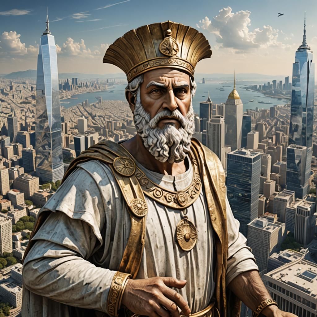 Pericles in New York - AI Generated Artwork - NightCafe Creator
