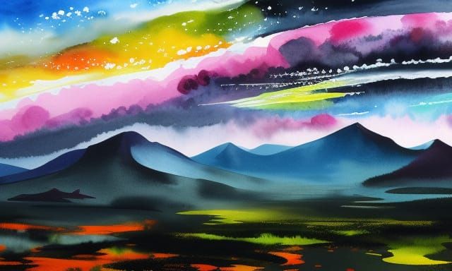 The Day The Earth Exploded #27 - AI Generated Artwork - NightCafe Creator