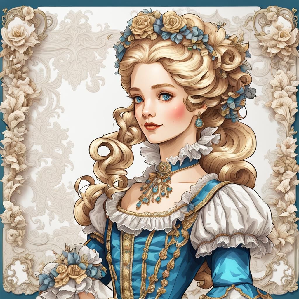Stylish Rococo - AI Generated Artwork - NightCafe Creator
