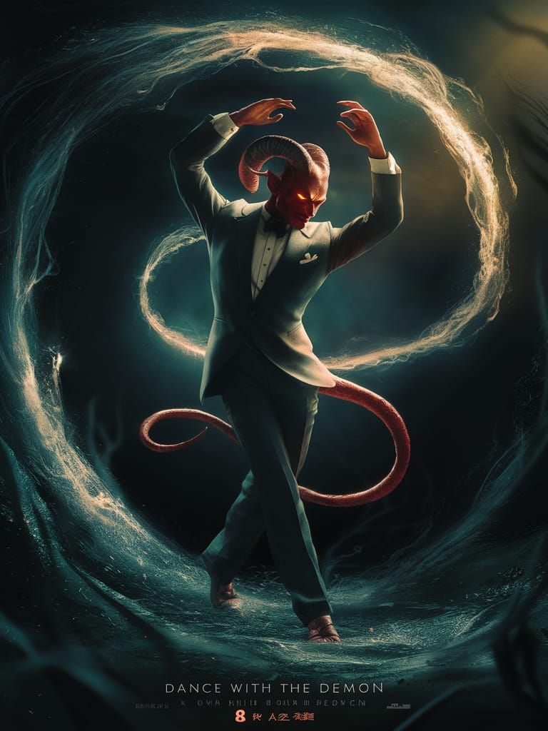 Dance with the demon - AI Generated Artwork - NightCafe Creator