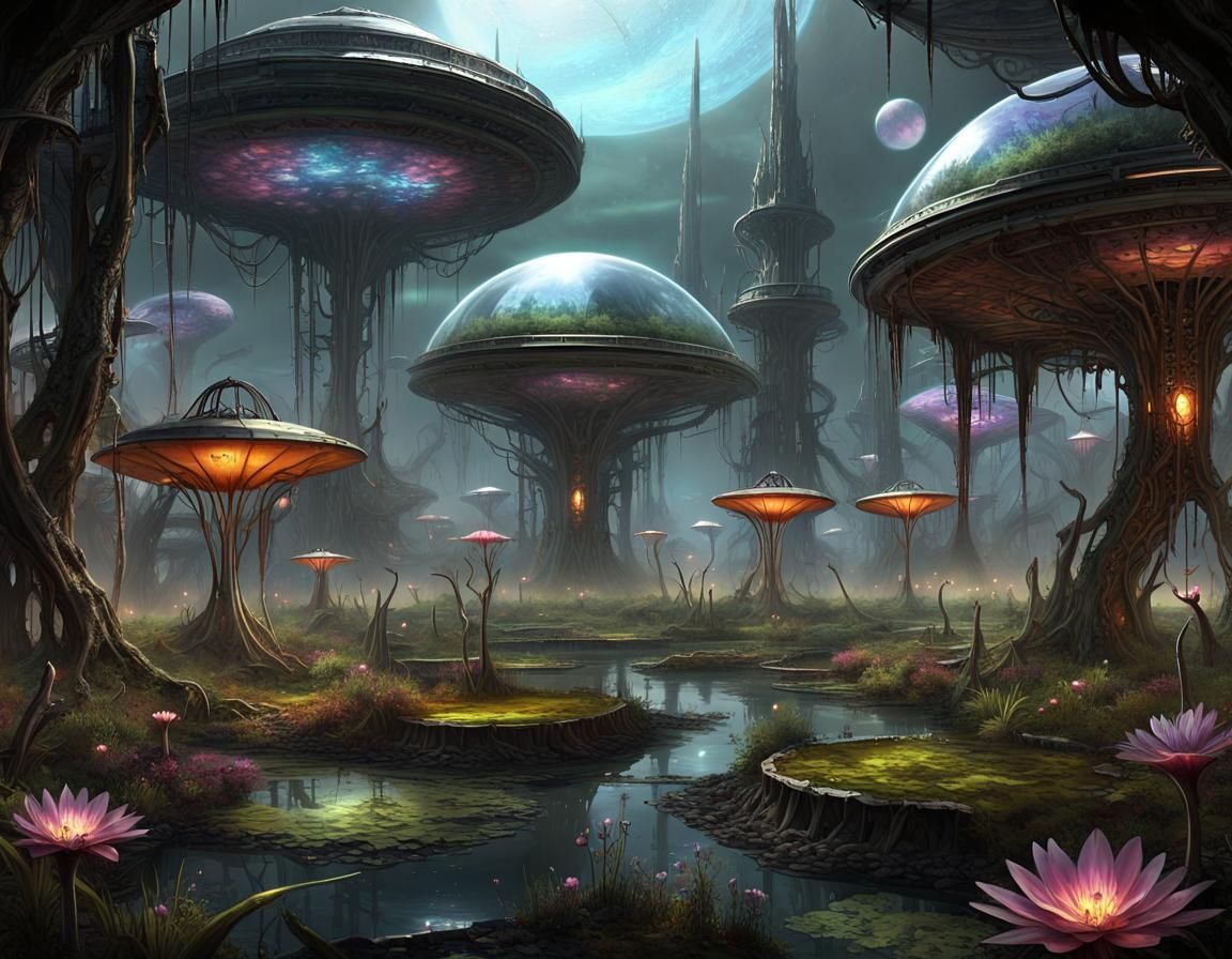 mystical world - AI Generated Artwork - NightCafe Creator