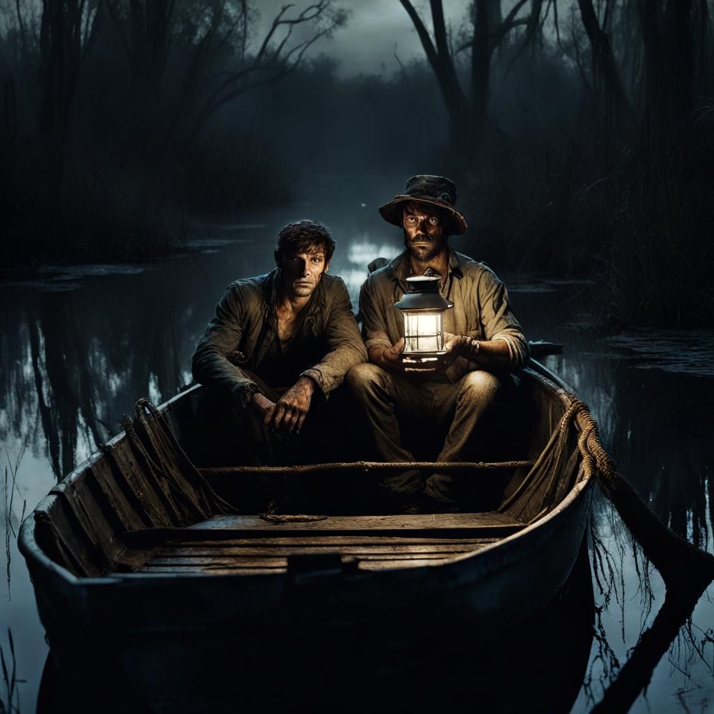 Looking for gators - AI Generated Artwork - NightCafe Creator