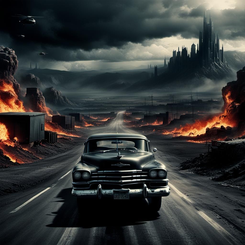 Hell driver - AI Generated Artwork - NightCafe Creator