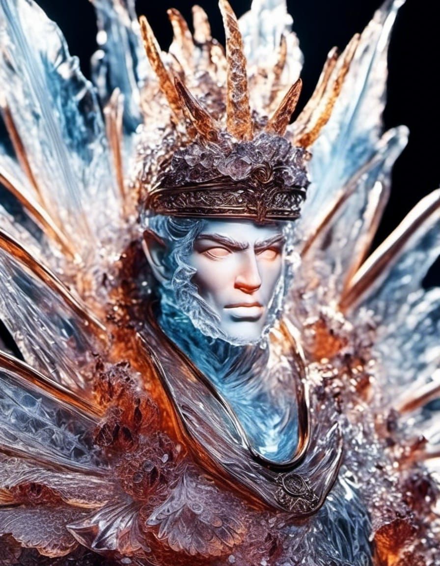 Crystal King - AI Generated Artwork - NightCafe Creator