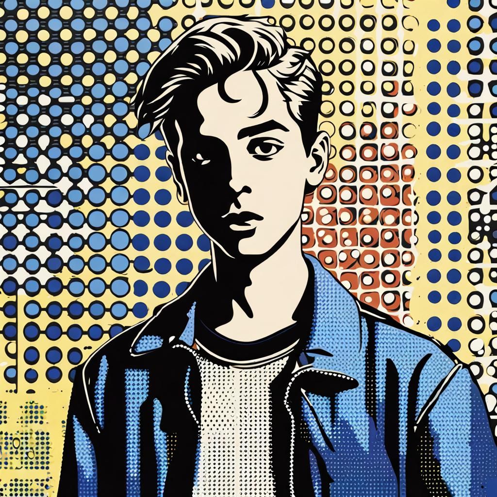 Pop art boy A - AI Generated Artwork - NightCafe Creator