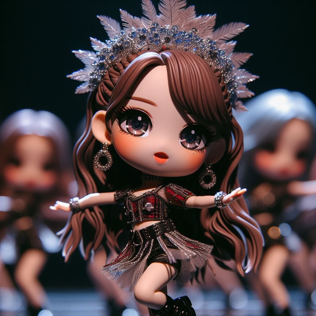 Chibi K-pop dancers - AI Generated Artwork - NightCafe Creator