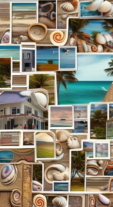 Vacation Collage - AI Generated Artwork - NightCafe Creator
