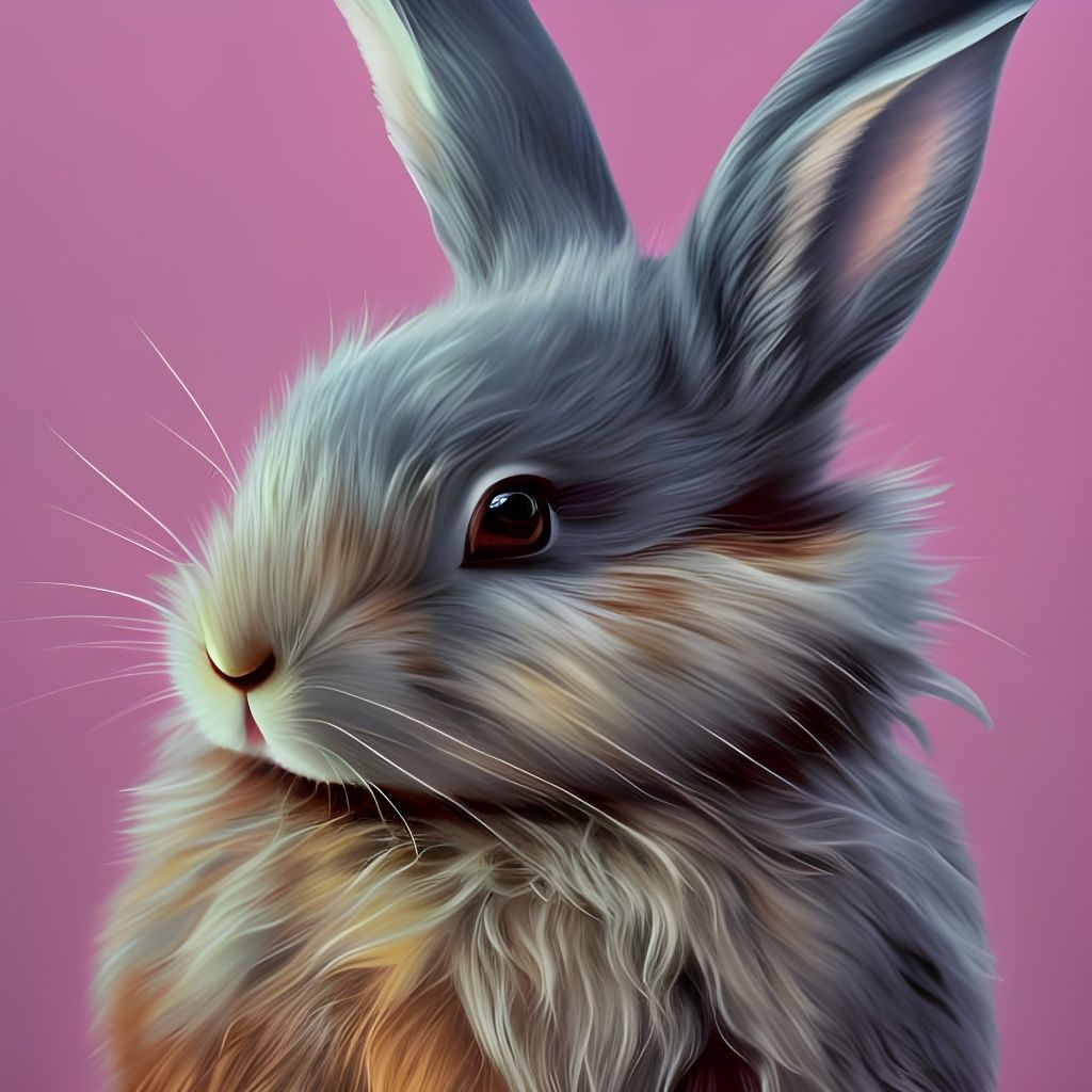 Rabbit cutie - AI Generated Artwork - NightCafe Creator