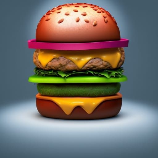 burger - AI Generated Artwork - NightCafe Creator