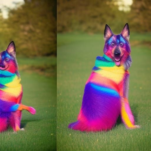 Im a happy dog, im a happy happy dog :P - AI Generated Artwork ...
