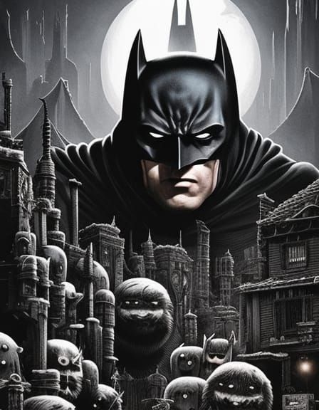 The Batman - AI Generated Artwork - NightCafe Creator