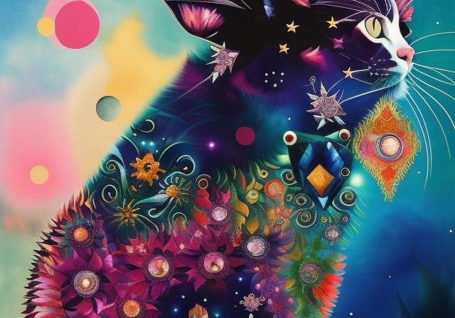 a study in cat - AI Generated Artwork - NightCafe Creator