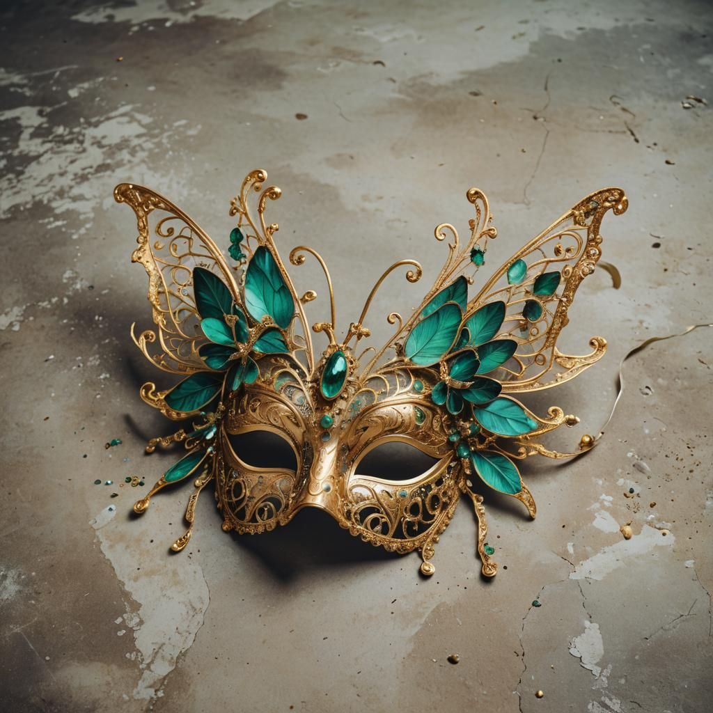 Masquerade mask - AI Generated Artwork - NightCafe Creator