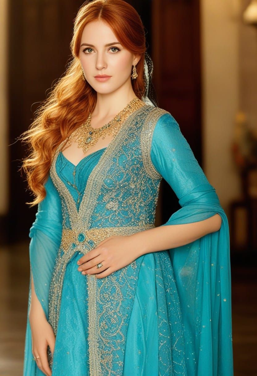 Karen Gillan as Hurrem Sultan in Ethereal Fantasy ... - AI Art