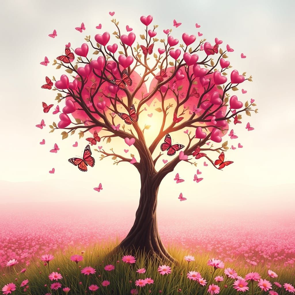 Butterfly-Heart Tree - Butterfly-Heart Tree