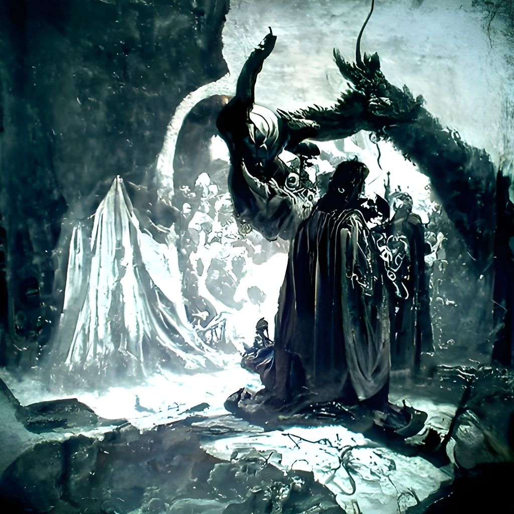 Magus summoning the demon King Beleth - AI Generated Artwork ...