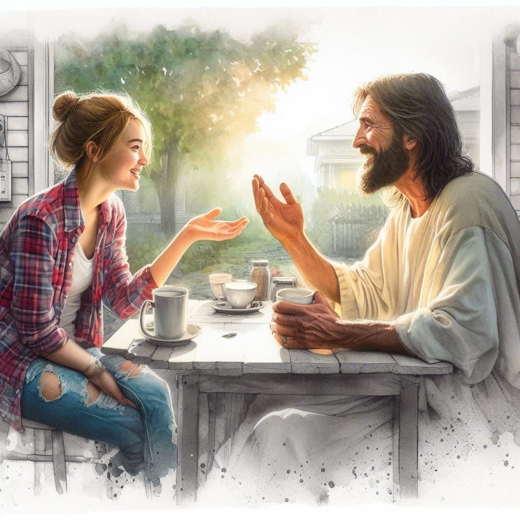 Coffee with Jesus Part Quatre "Dynamic Catholic's Prayer Process" - AI ...