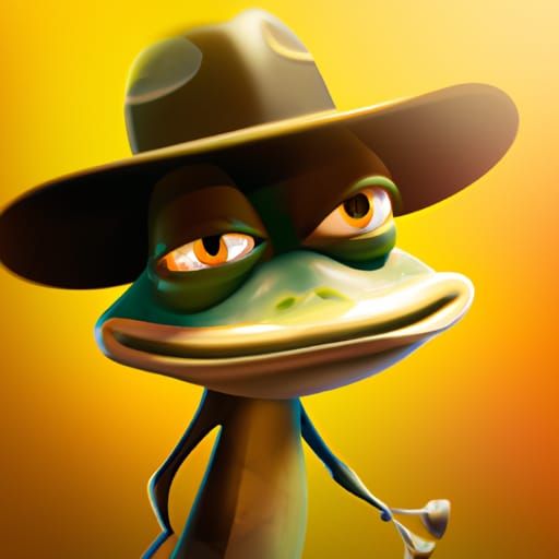 gangster frog - AI Generated Artwork - NightCafe Creator