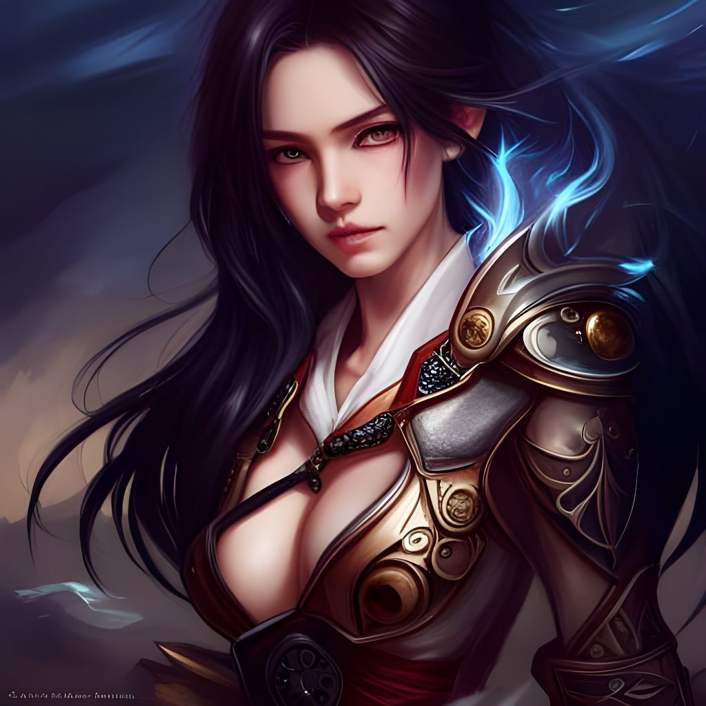 Portrait #22 - AI Generated Artwork - NightCafe Creator