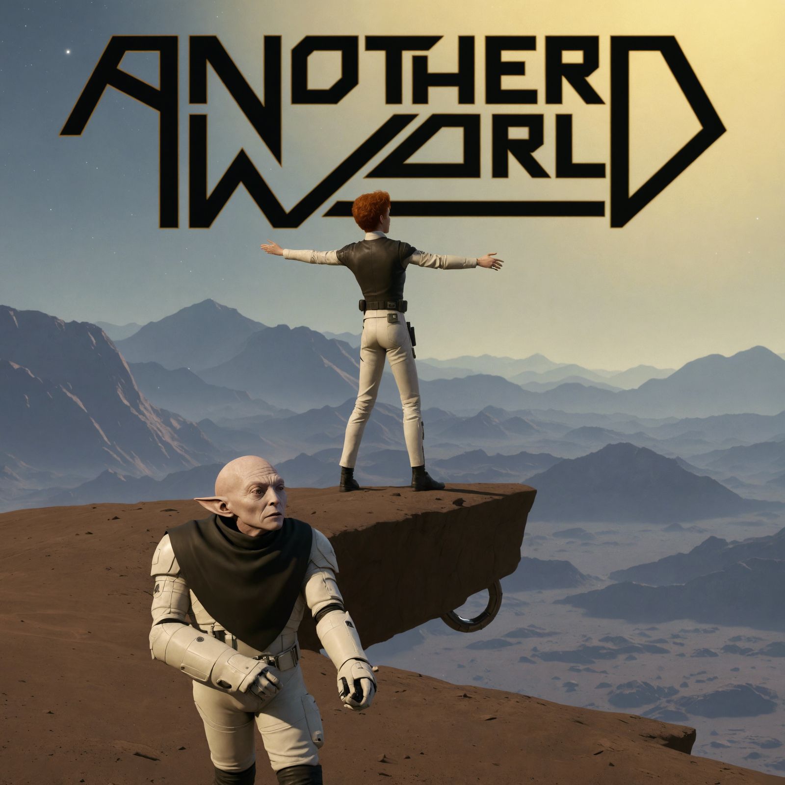 The redhead physicist Lester and the pale alien prisoner from Another ...