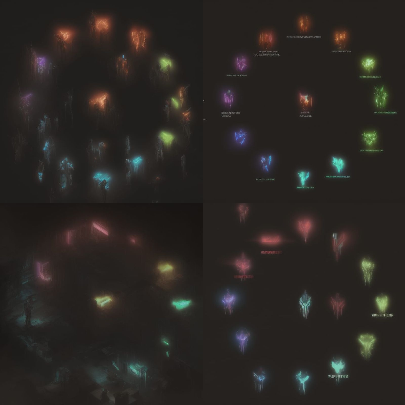 12 element entities - AI Generated Artwork - NightCafe Creator