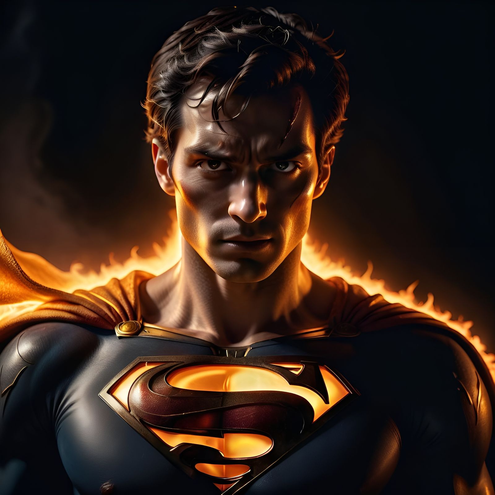Superman's Empowering Presence - AI Generated Artwork - NightCafe Creator