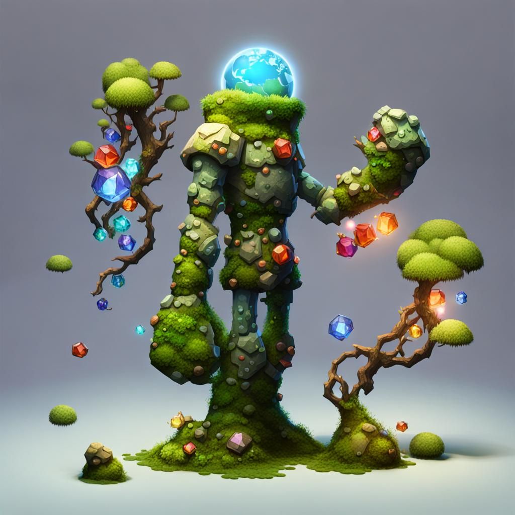 earth golem - AI Generated Artwork - NightCafe Creator