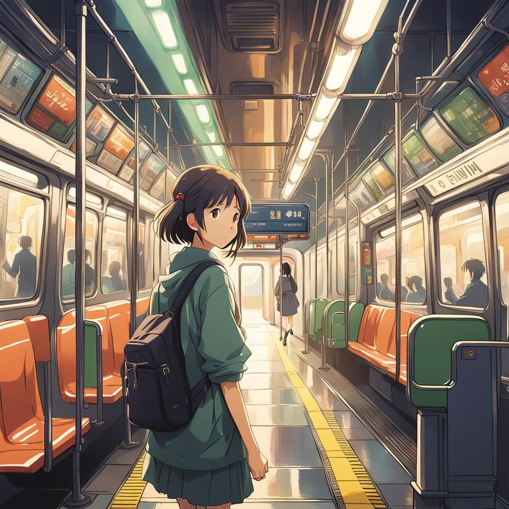 Subway - AI Generated Artwork - NightCafe Creator