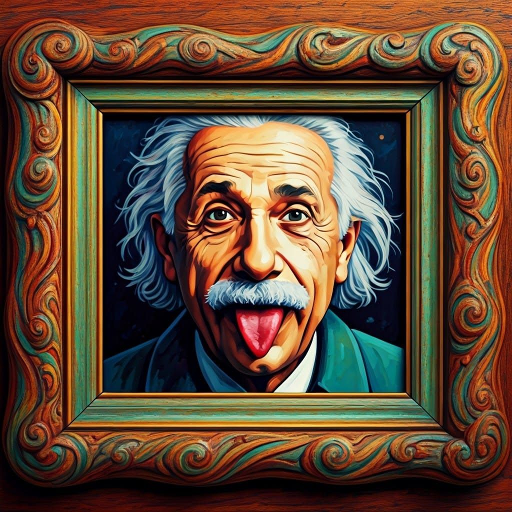 Einstein in the square - Einstein in the square