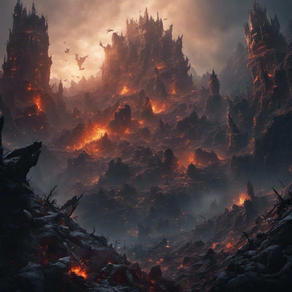 Hell - AI Generated Artwork - NightCafe Creator