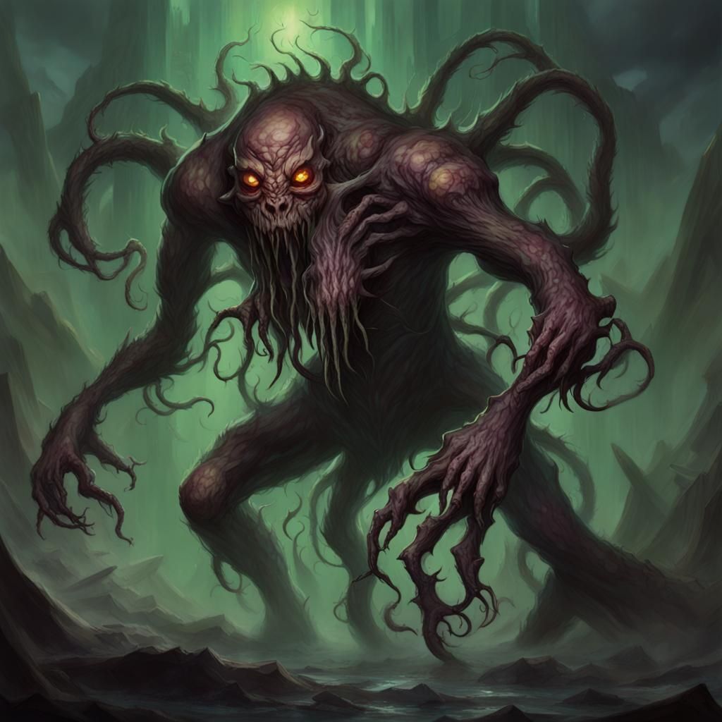 Eldritch Abomination - AI Generated Artwork - NightCafe Creator