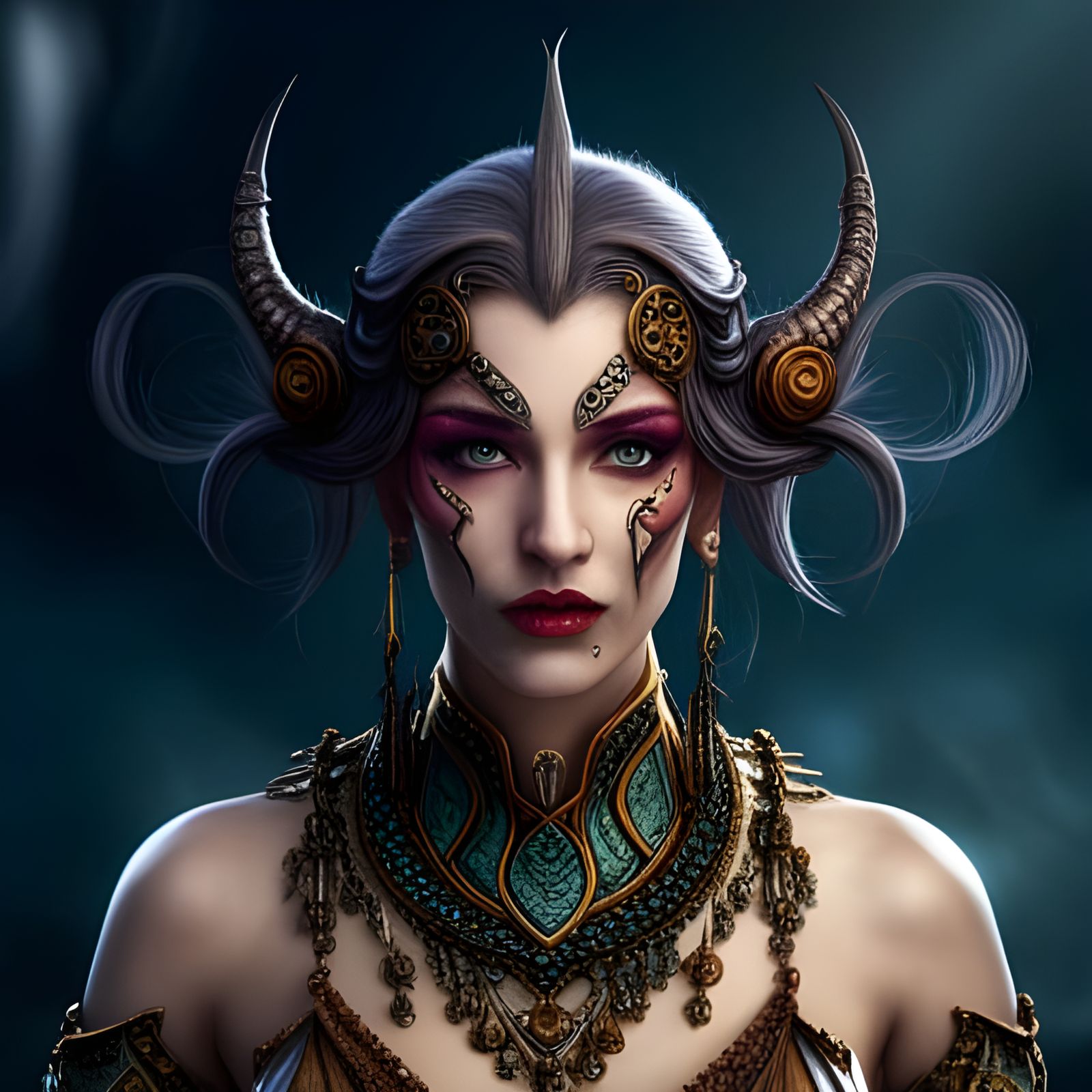 Princess Leda Utaya of Ganymede - AI Generated Artwork - NightCafe Creator