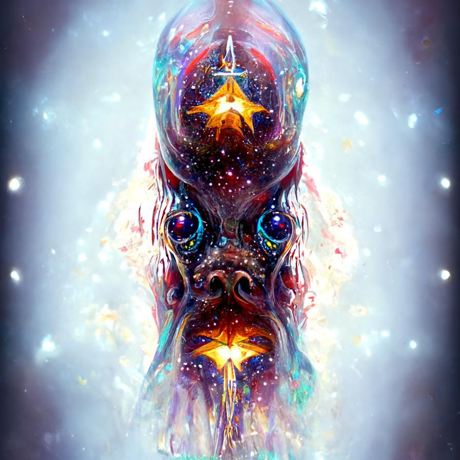 Cosmic Entity - AI Generated Artwork - NightCafe Creator