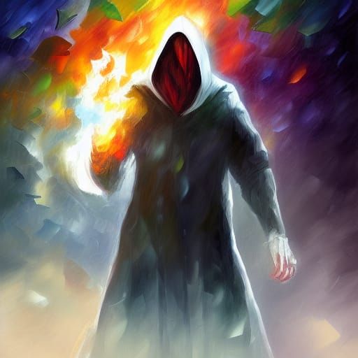 Wielding Fire - AI Generated Artwork - NightCafe Creator