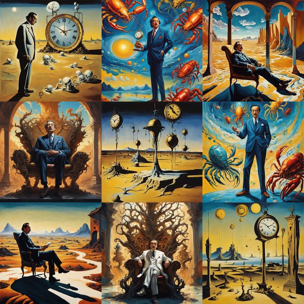 OK In The Style Of Salvadore Dali imagine for me i... - AI Art