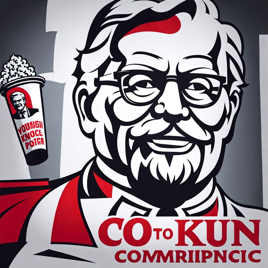 KFC communist propaganda - AI Generated Artwork - NightCafe Creator