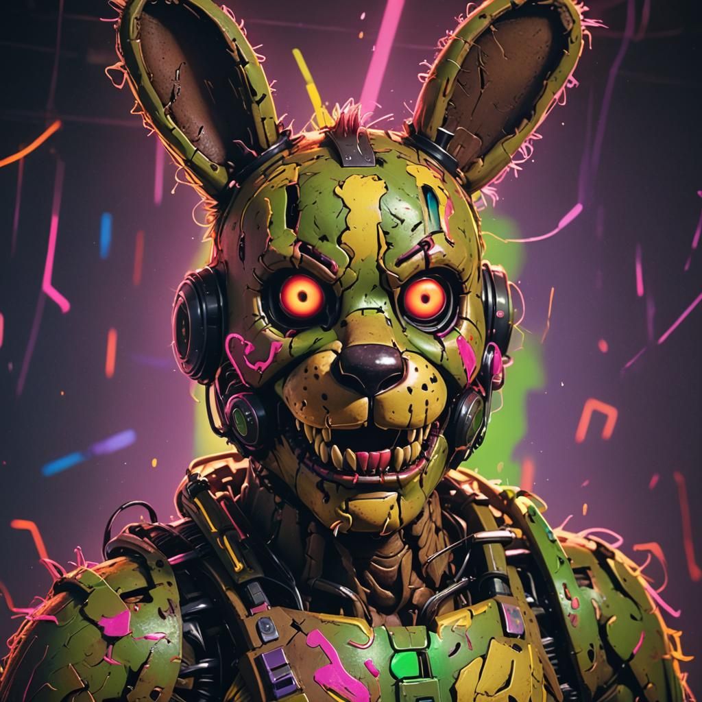 Springtrap - AI Generated Artwork - NightCafe Creator