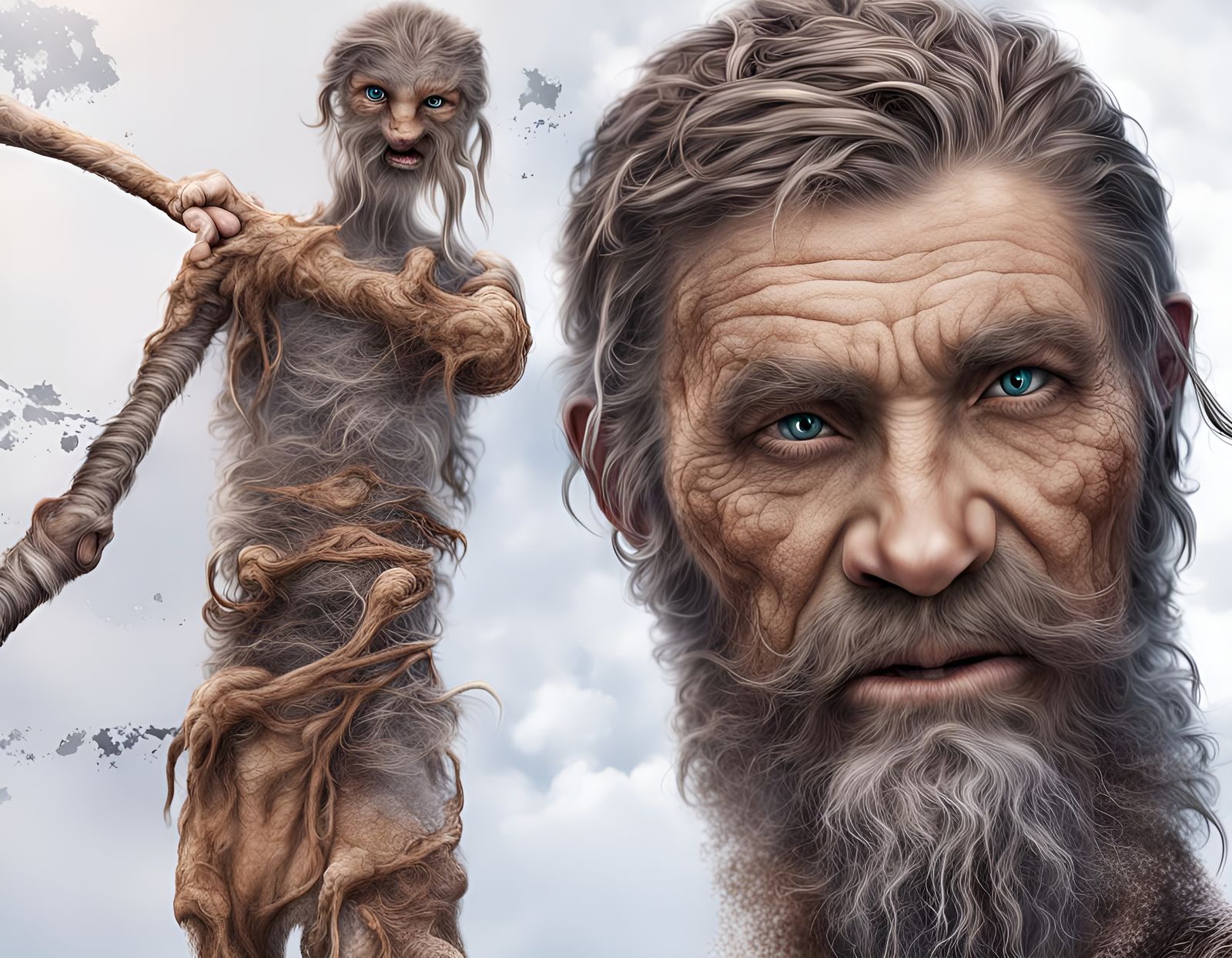 Ötzi the ice man - AI Generated Artwork - NightCafe Creator
