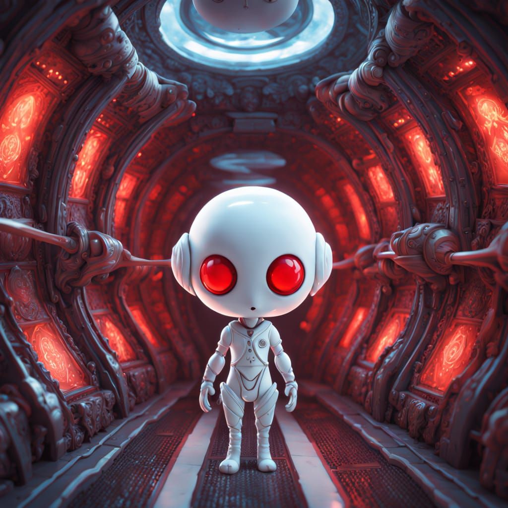 White Blood Cells - Chibi White Blood Cell Humanoid in Futur...