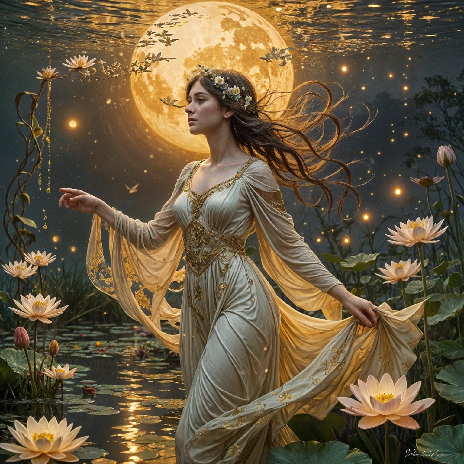 Underwater nymph... - Underwater nymph...