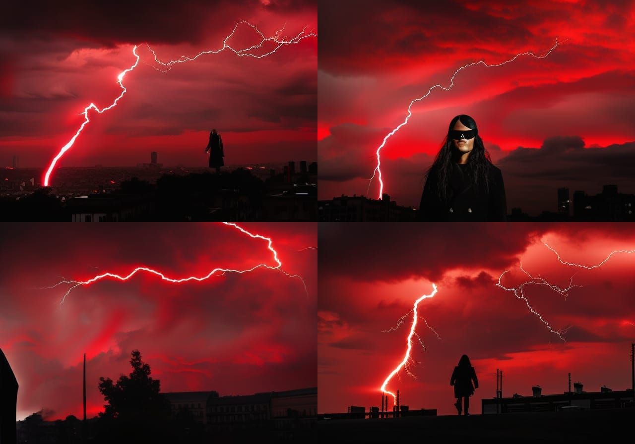 Really long hair dude wearing a black trench coat and black shirt and ...