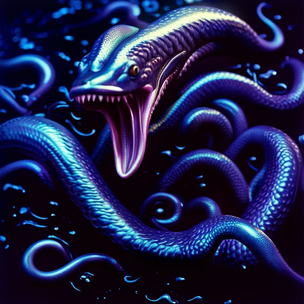 Eerie eldritch eels engaging evil Elon - AI Generated Artwork ...