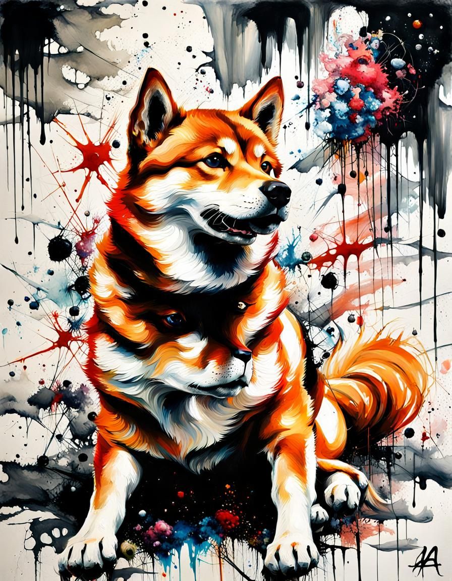 Simply shiba - AI Generated Artwork - NightCafe Creator